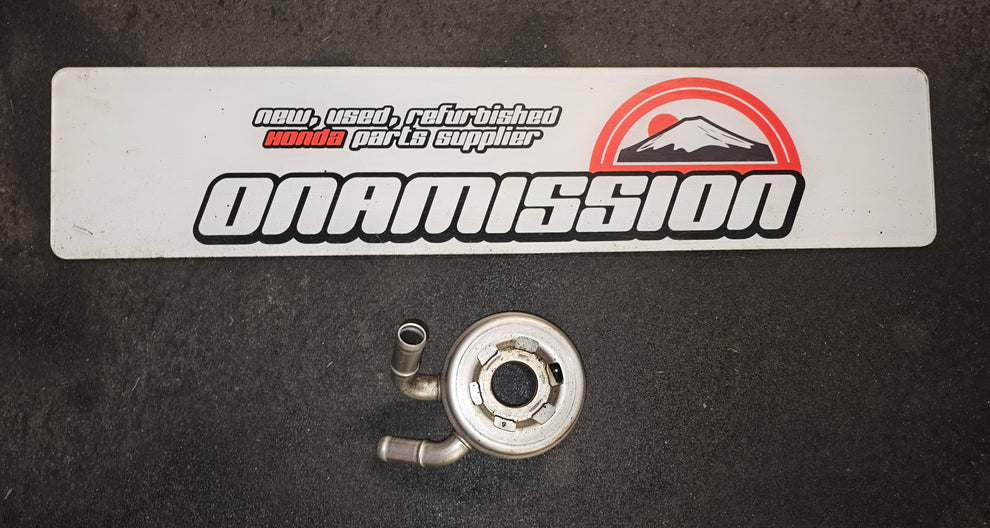 Honda K20 EP3 DC5 FN2 oil filter cooler housing OEM – Onamission